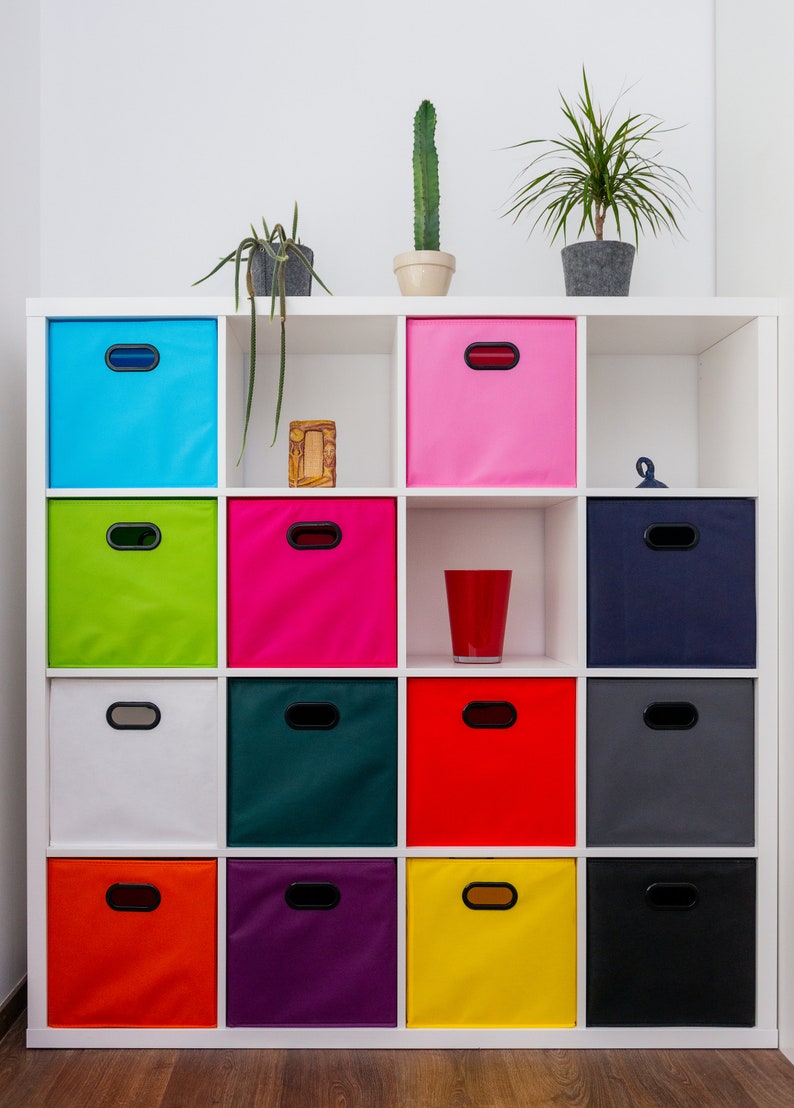 LIGHT GREEN Best Box for Kallax 33x38x33, Classic Plain Box, Storage ...