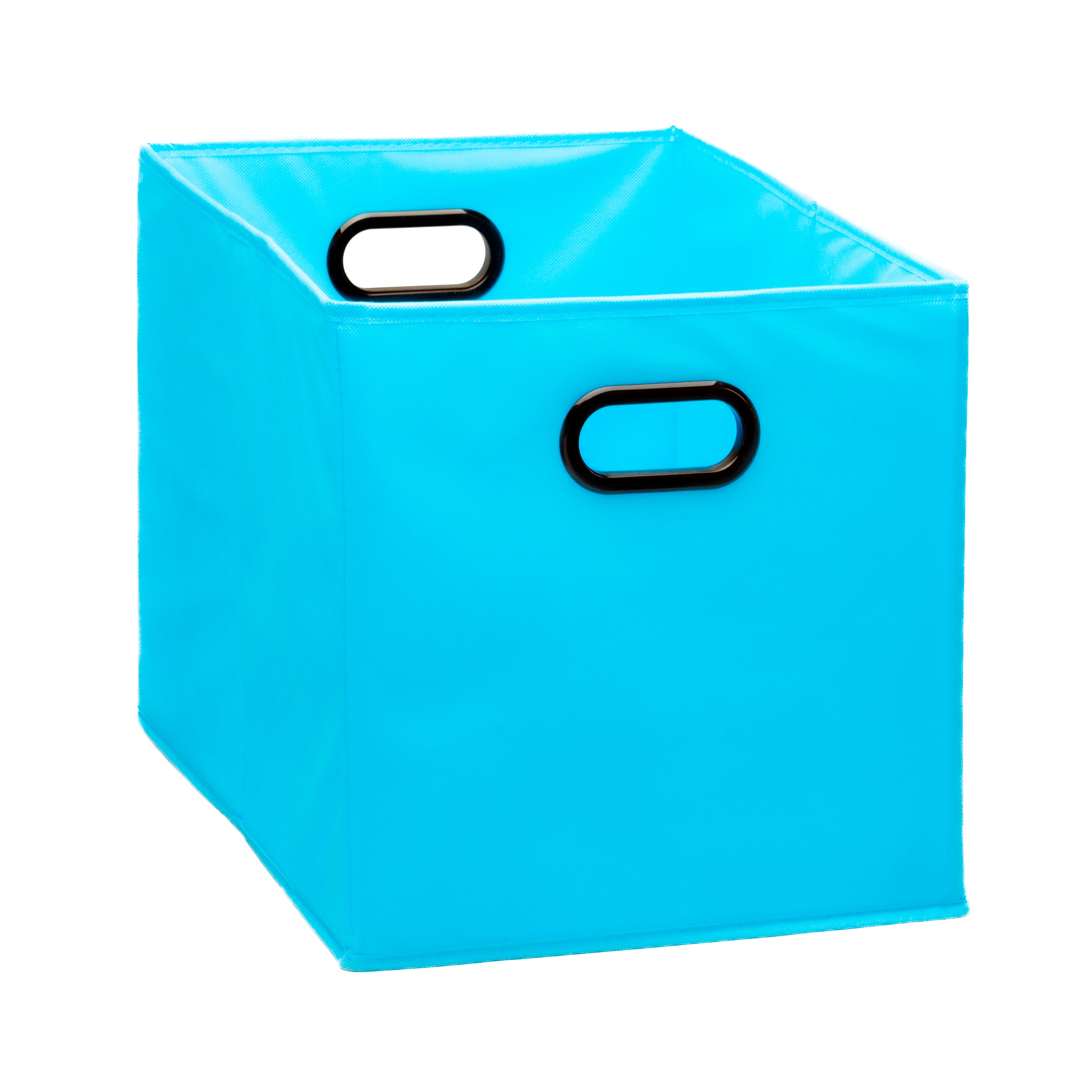 LIGHT BLUE Best Box for Kallax 33x38x33, Classic Plain Box, Storage Box ...