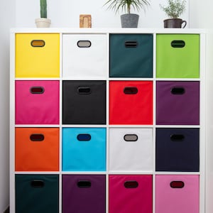 LIGHT GREEN Best Box for Kallax (33x38x33), Classic Plain Box, Storage ...