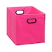 DARK PINK Best Box for Kallax 33x38x33, Classic Plain Box, Storage Box ...