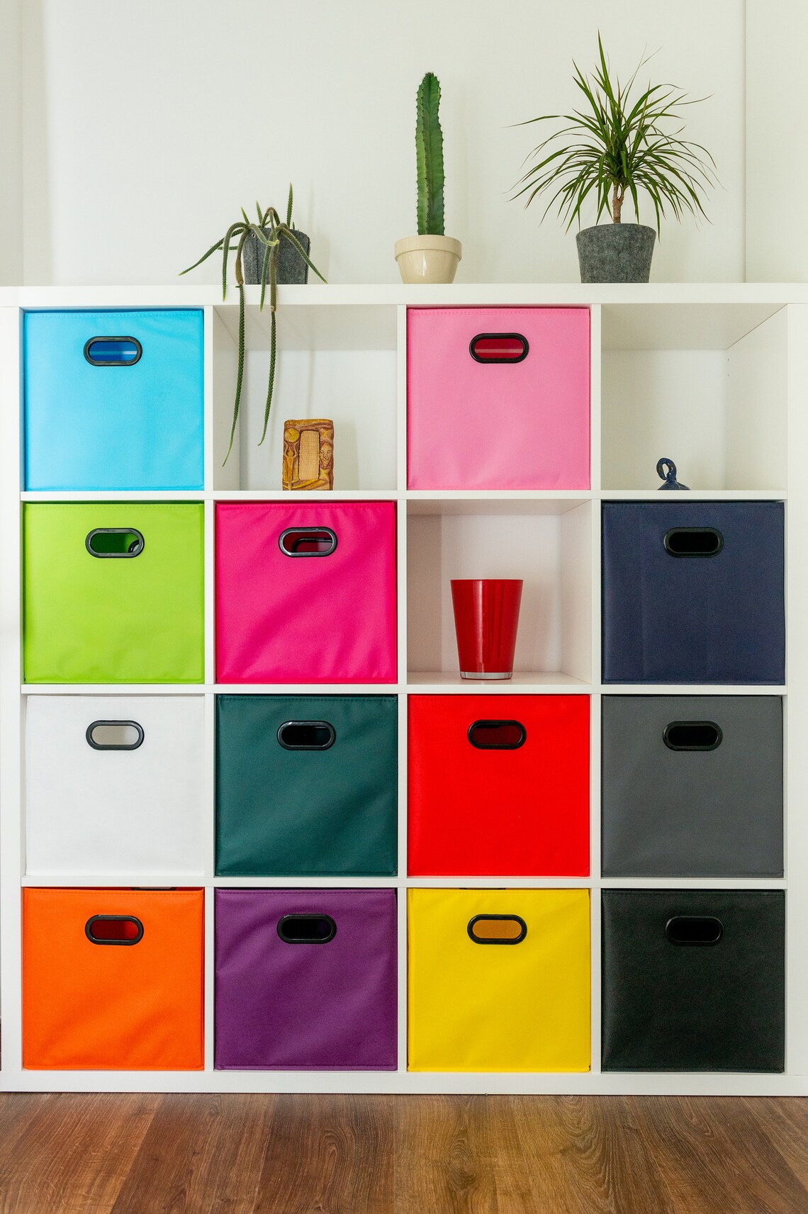 NAVY BLUE Best Box for Kallax 33x38x33, Classic Plain Box, Storage Box ...