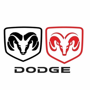 Dodge Vector Svg Silhouette Digital File Svg for Cricut - Etsy