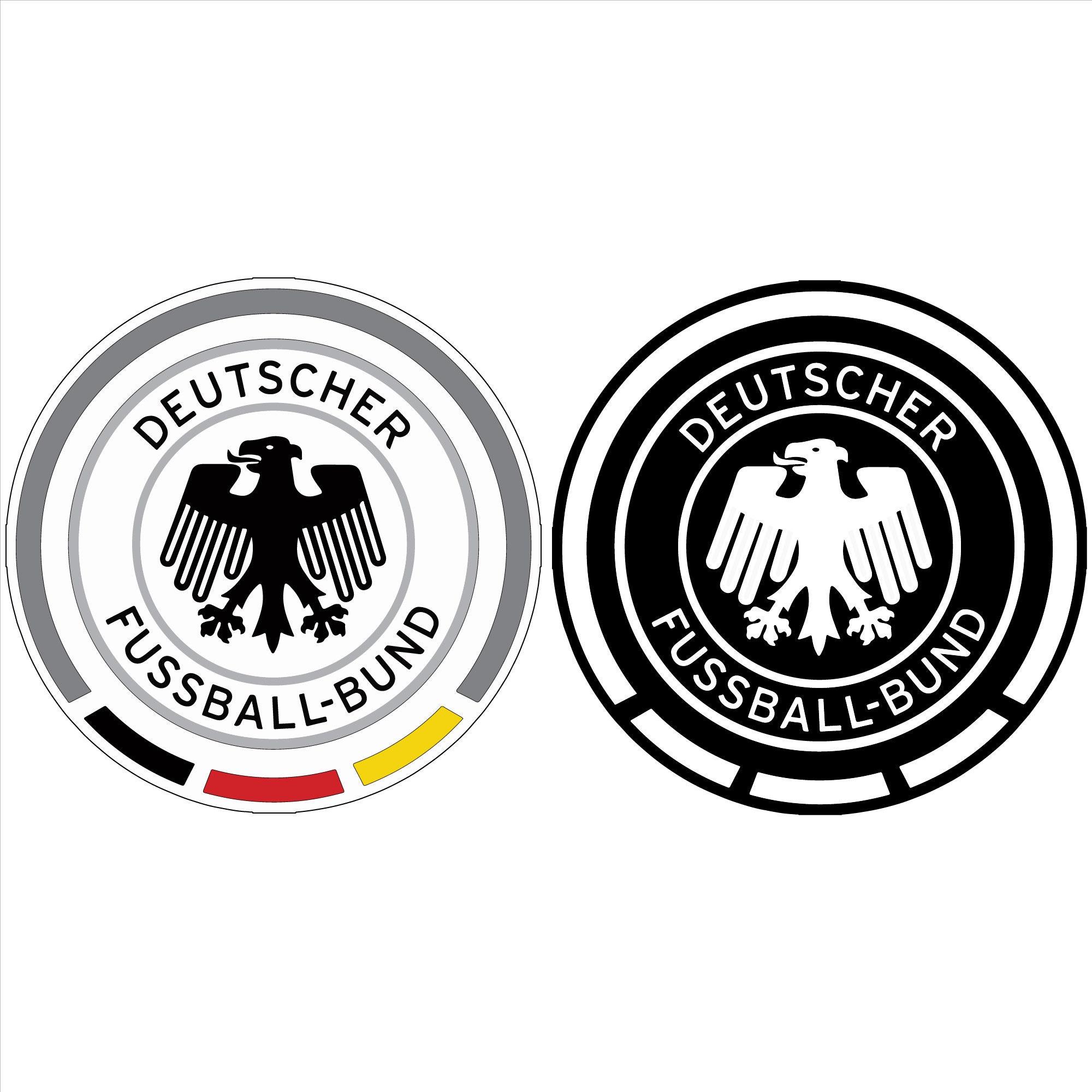 Germany National Team Svg Layered Files Vector File - Etsy