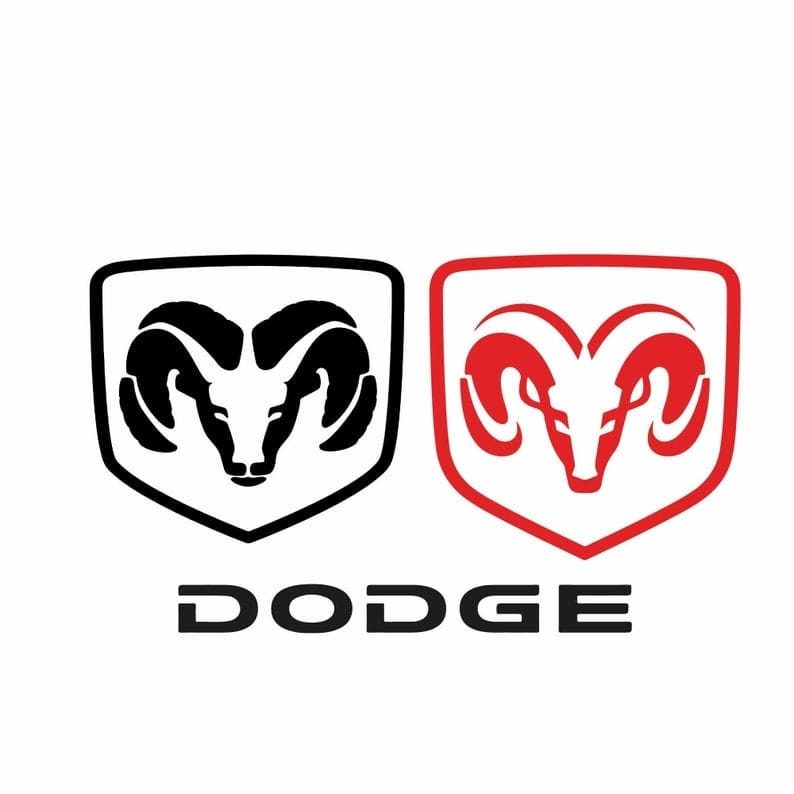 Dodge Vector Svg Silhouette Digital File Svg for Cricut - Etsy