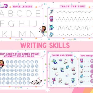 Gabby Dollhouse Busy Book Printable Preschool Binder - Etsy