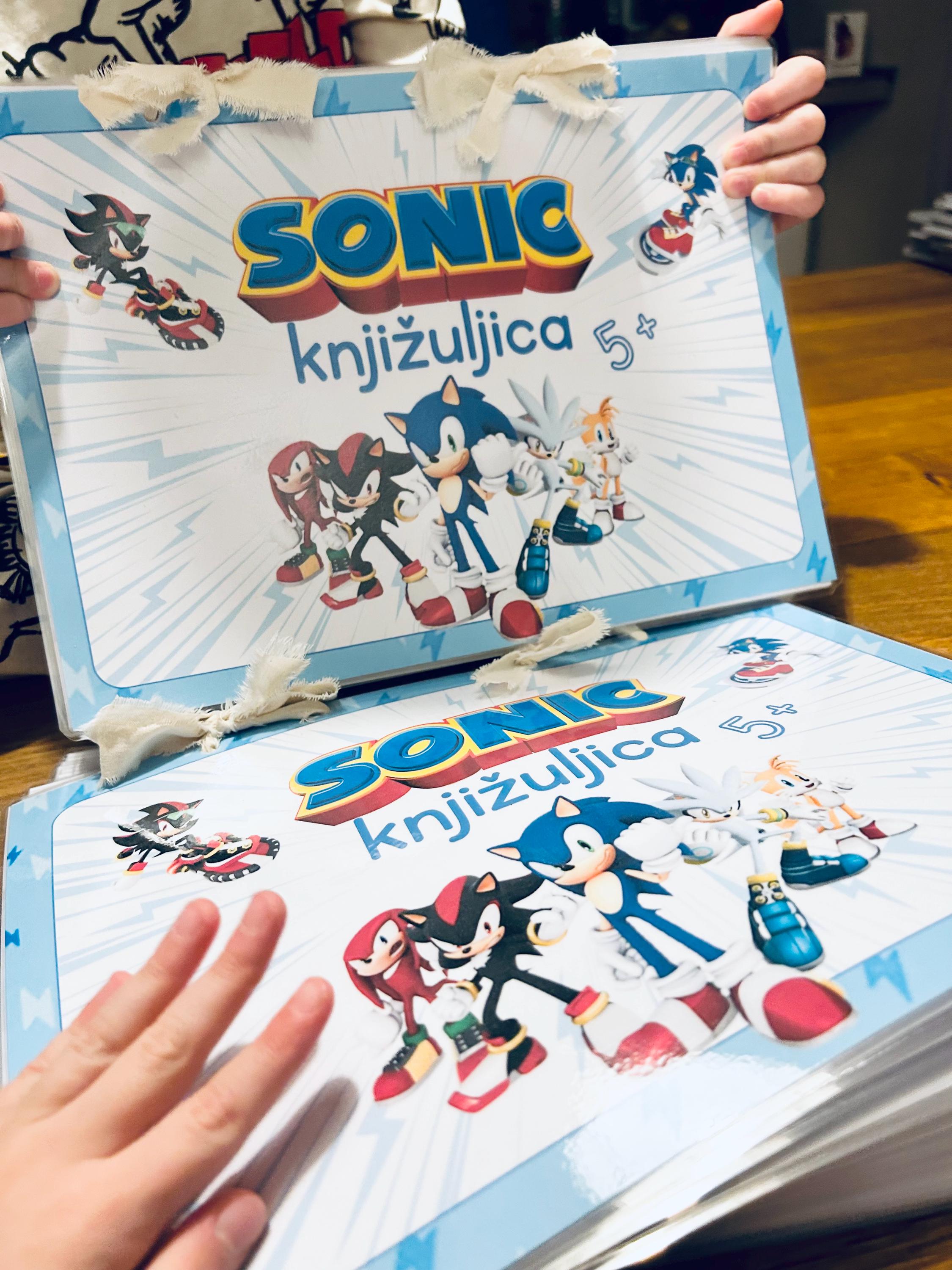 Sonic Busy Book - Interactive Activity Book for Kids Fun Learning ...