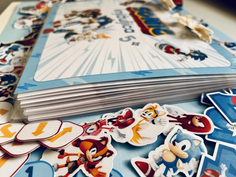 Sonic Busy Book - Interactive Activity Book for Kids Fun Learning ...