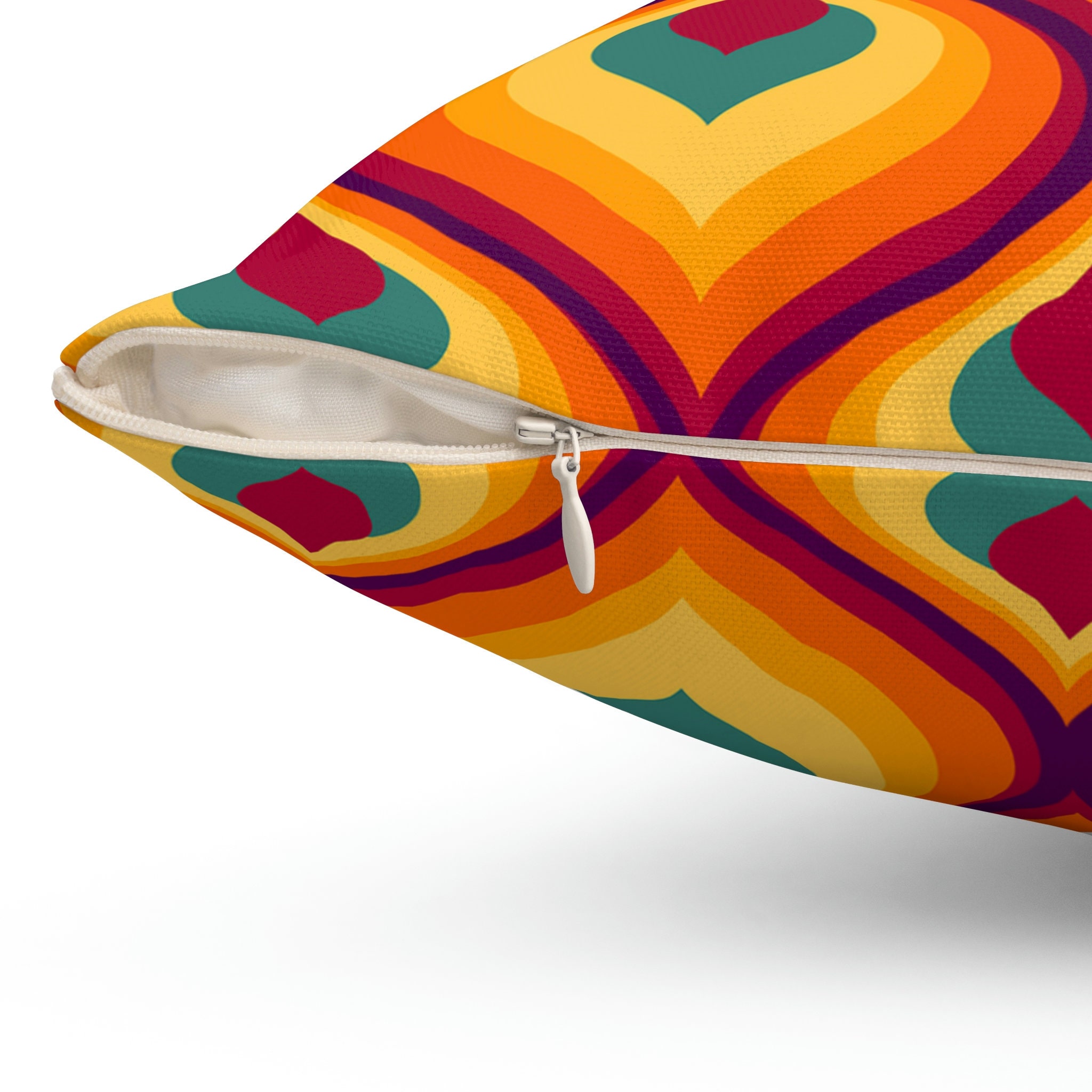 Mid Century Modern Pillow Case, Retro Print Pillow Cases, Pillow Case ...