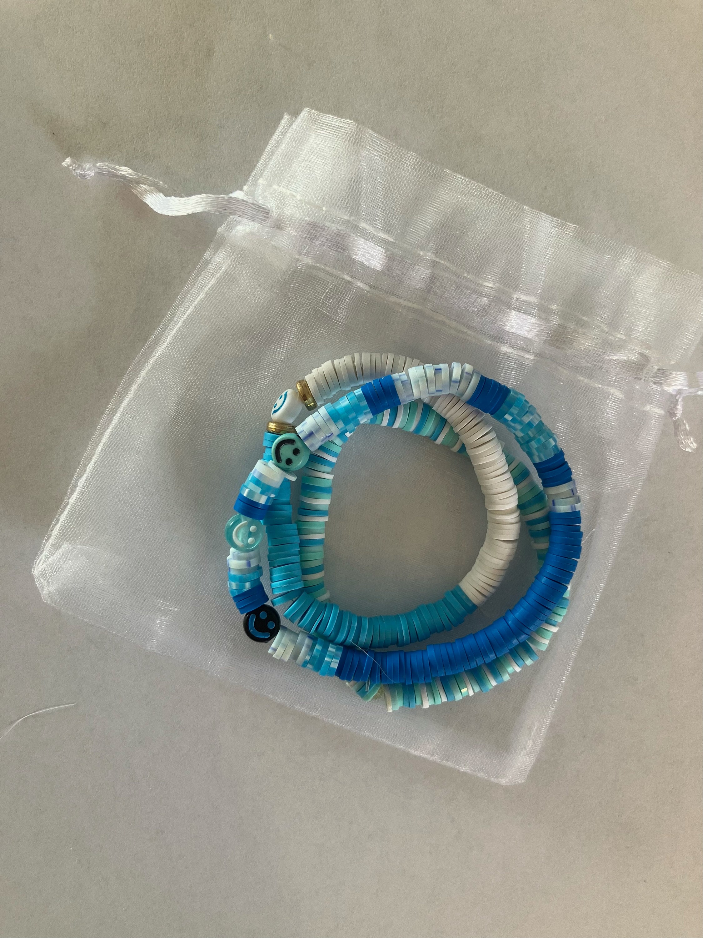 Blue Bracelet Set - Etsy