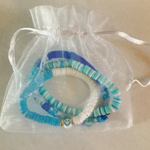 Blue Bracelet Set - Etsy