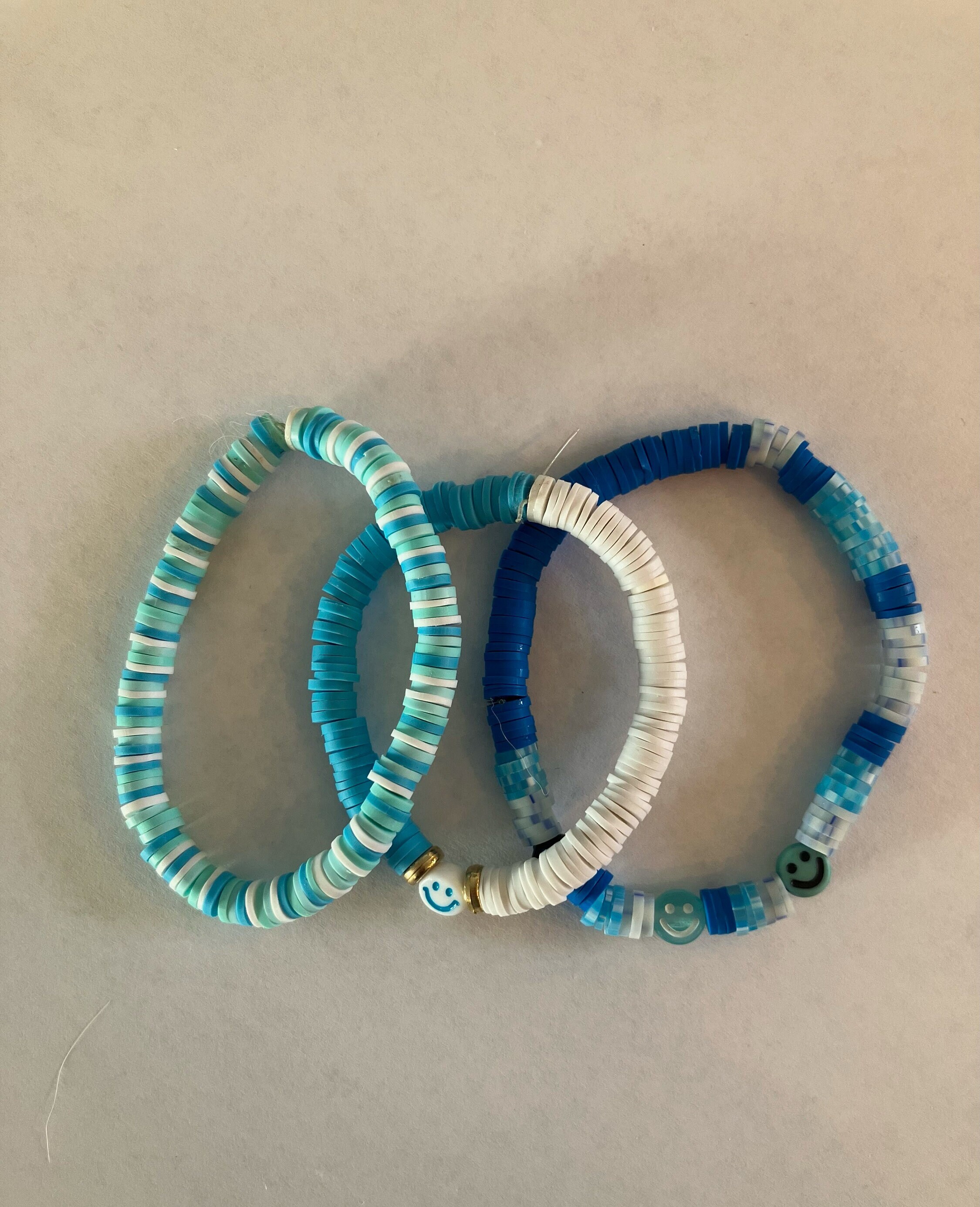 Blue Bracelet Set - Etsy
