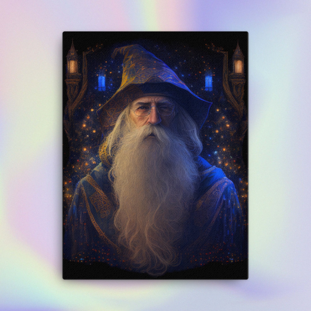 Merlin Wall Art , Merlin the Wizard, Wizardry Master, Powerful Sorcerer ...