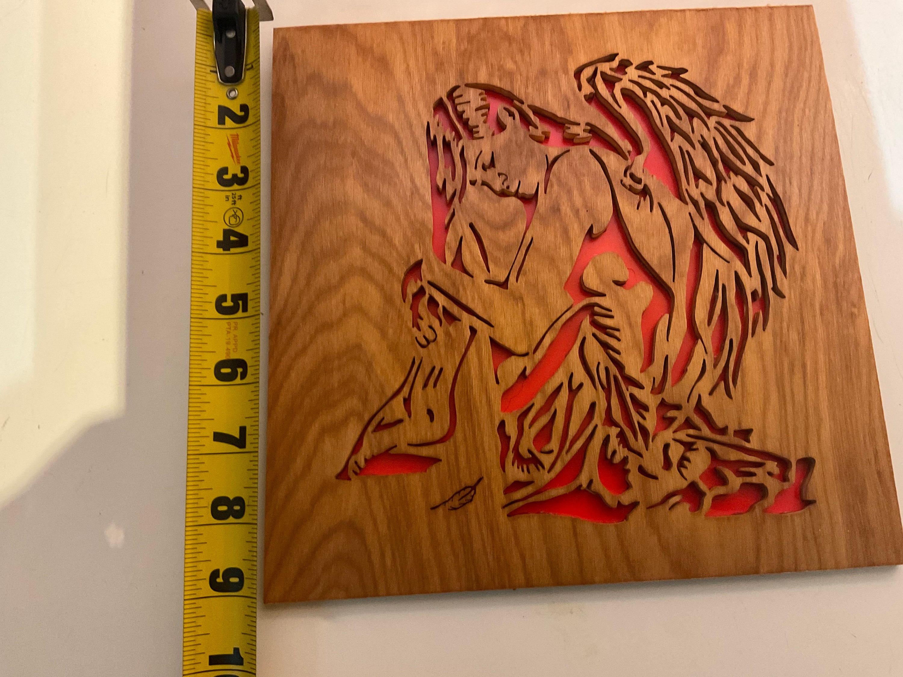 Angel Scroll Saw Art - Etsy