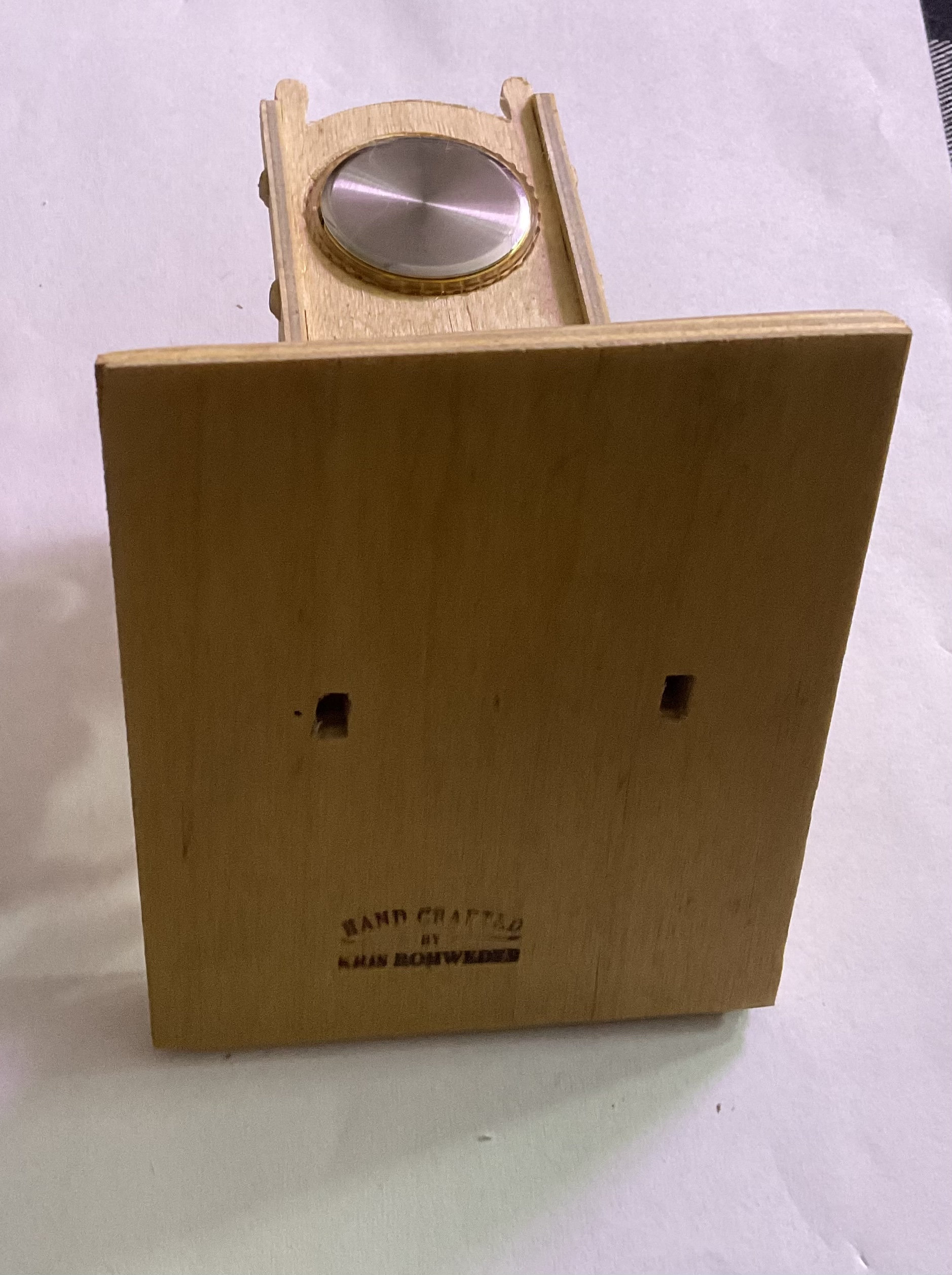 Miniature Handmade Rocking Chair Clock - Etsy