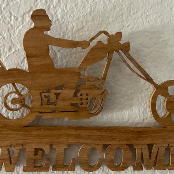 Harley Welcome Sign - Etsy