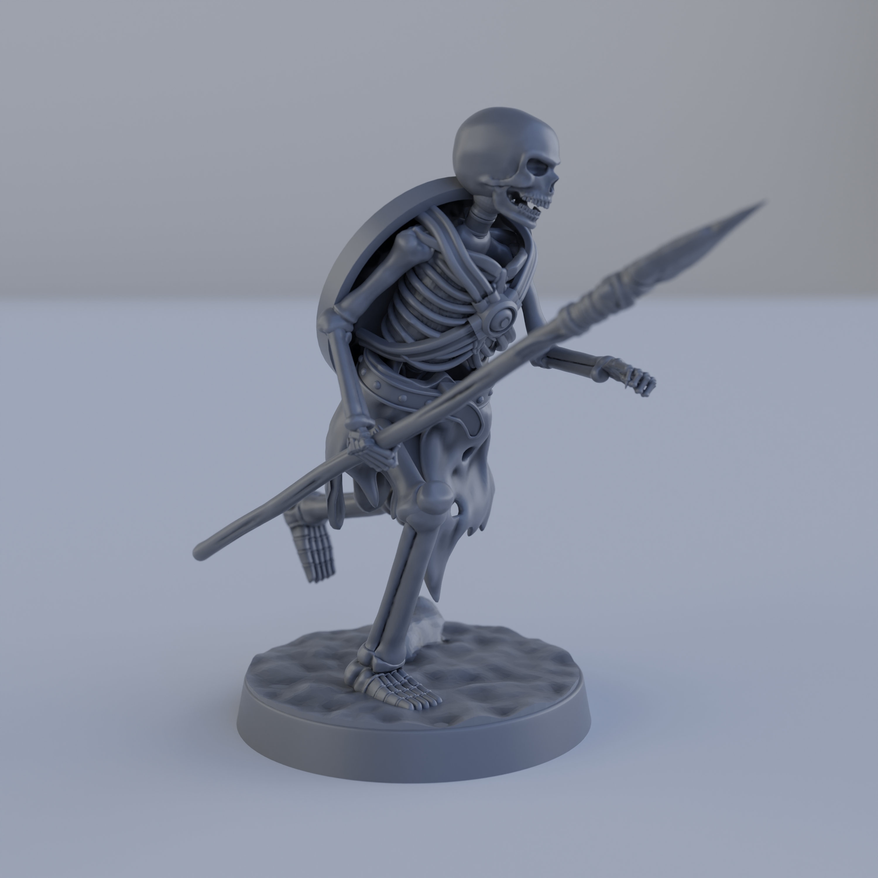 Undead Skeleton Army Miniatures 3d Printing File - Etsy