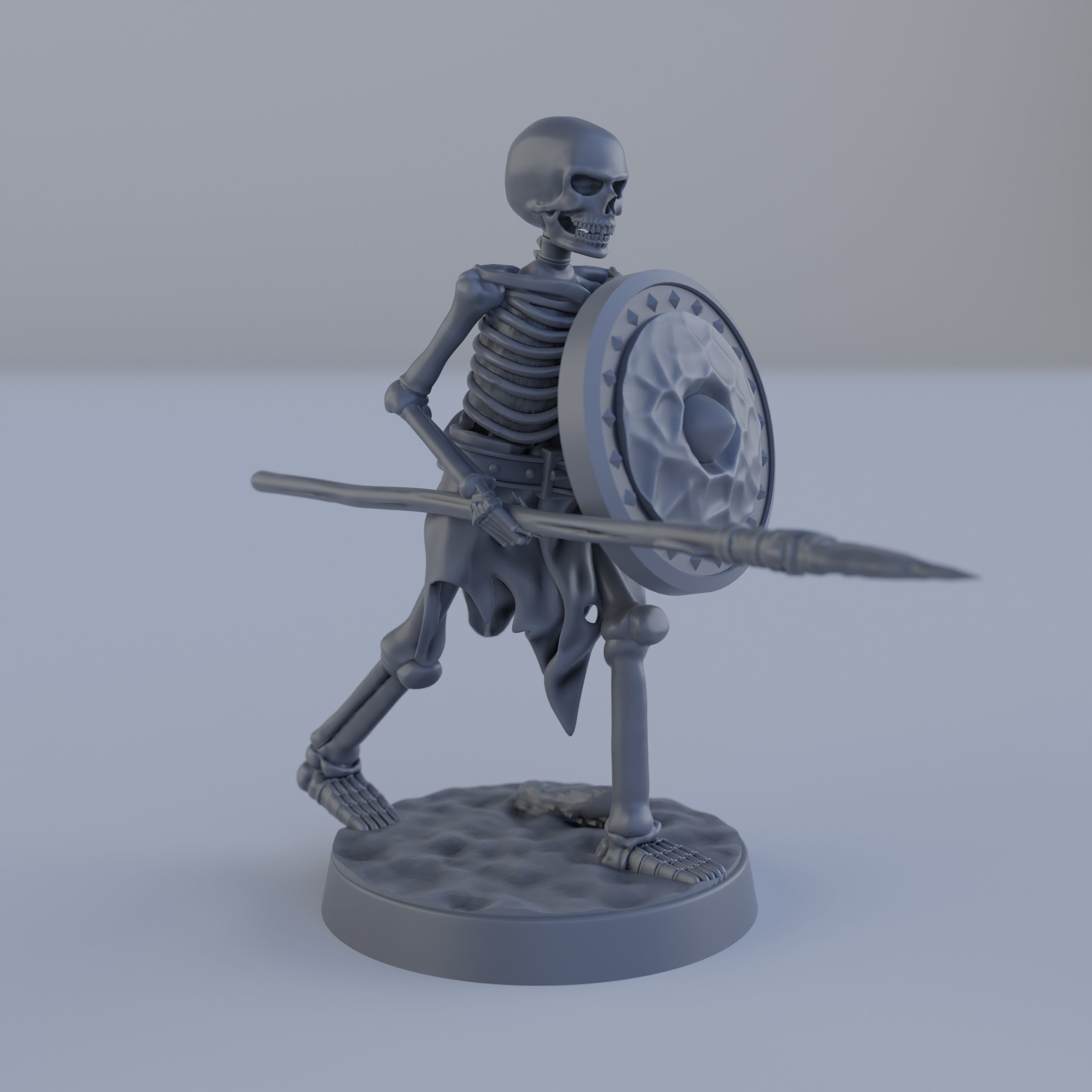 Undead Skeleton Army Miniatures 3d Printing File - Etsy