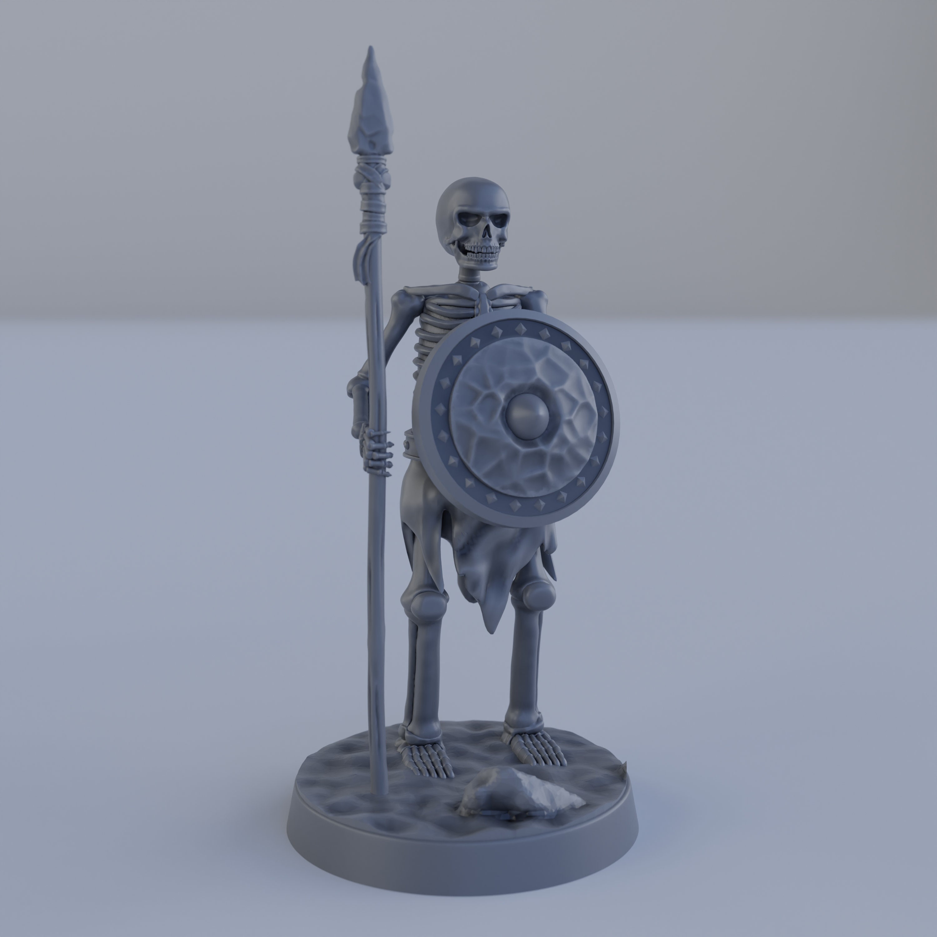 Undead Skeleton Army Miniatures 3d Printing File - Etsy