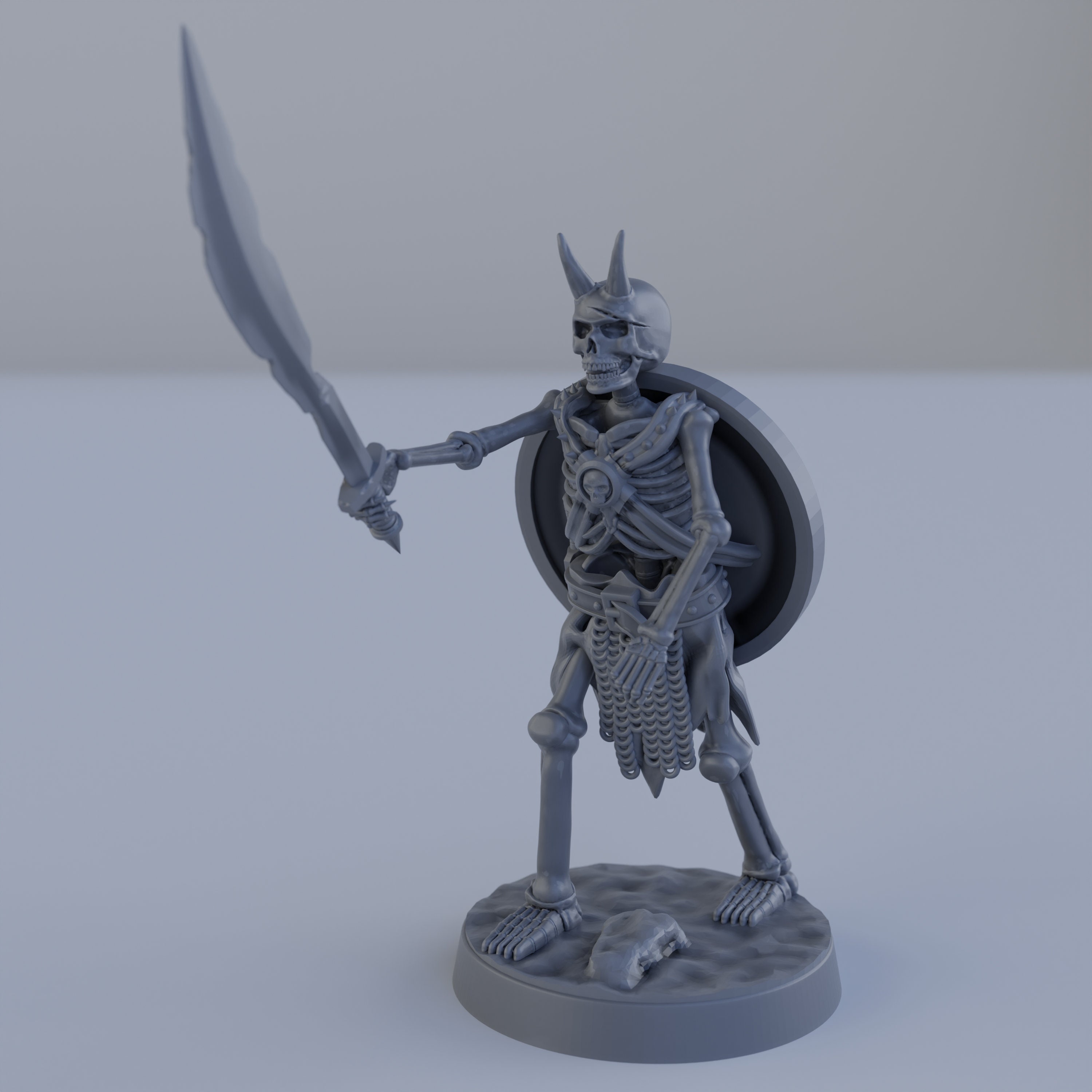 Undead Skeleton Army Miniatures 3d Printing File - Etsy