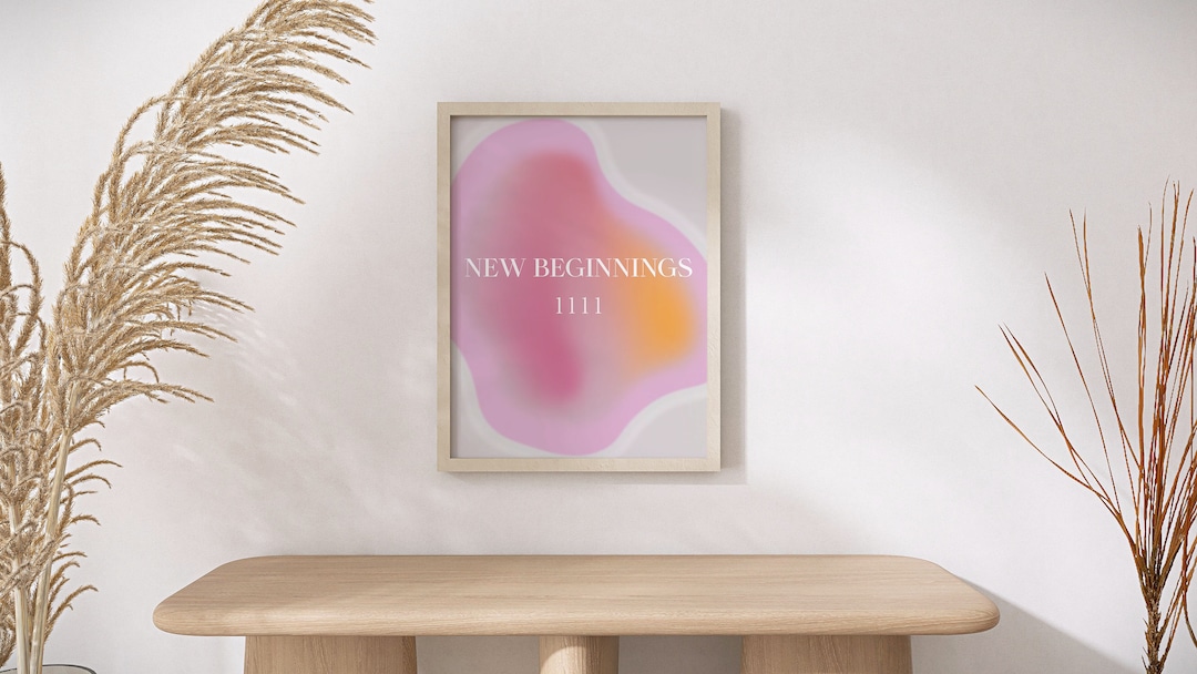 Angel Numbers 1111 Poster - Etsy