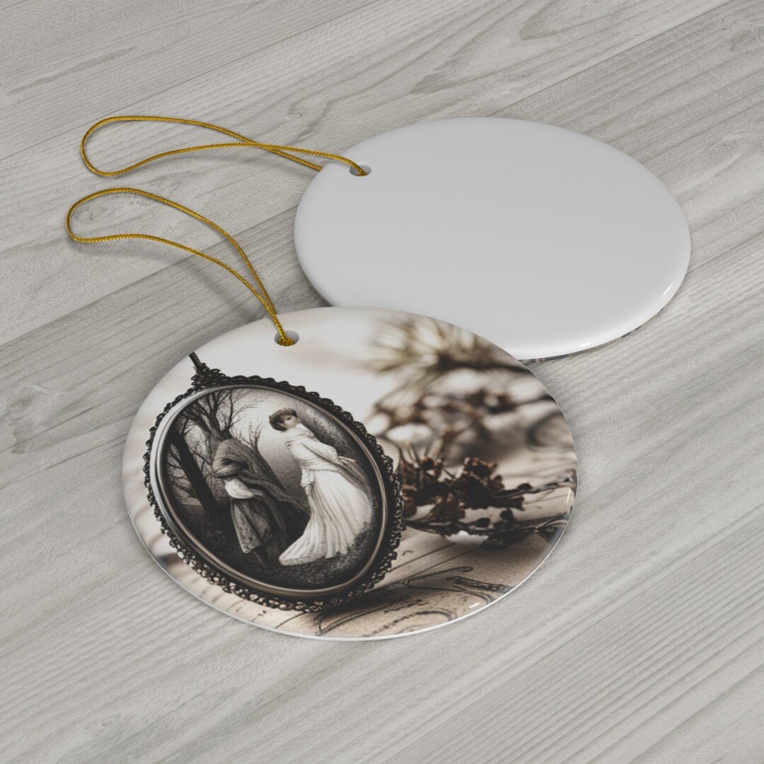 Victorian Photo Ceramic Ornament - Etsy