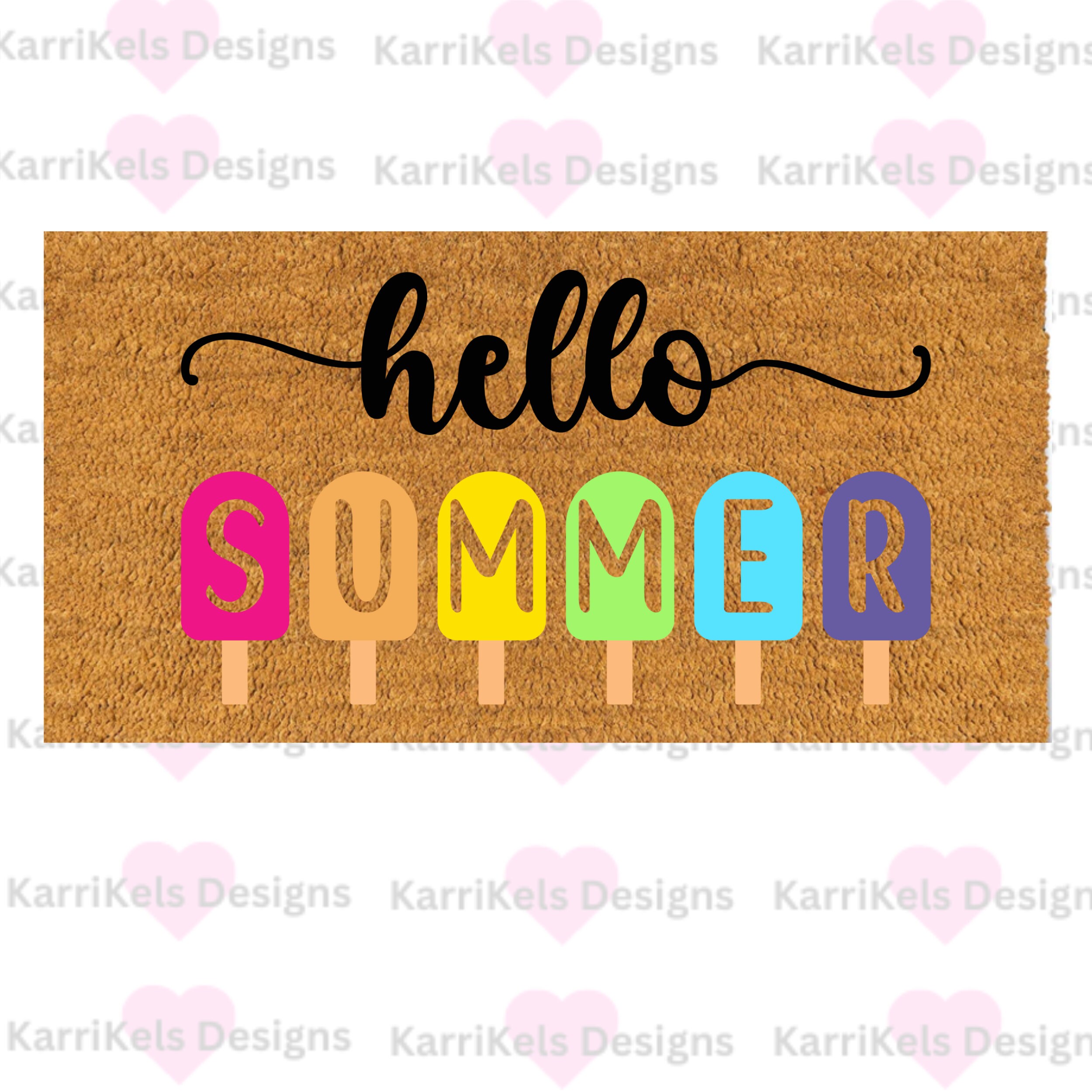 Hello Summer SVG - Etsy