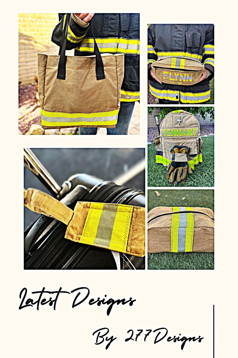 First Responder Easy Access Tool Personalized Fire Gear Emergency Bag ...