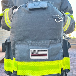 Recycled Backpack for First Responders Firefighter Custom Tool Bag ...