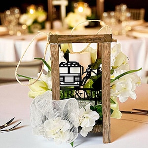 Firefighter Wedding Centerpiece First Responders Table Decor ...