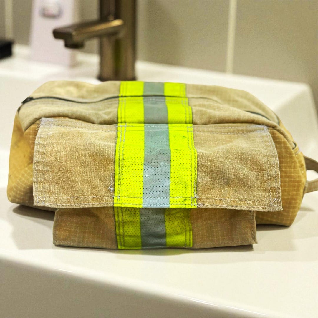 Toiletry Travel Gear Bag for Firefighter Turnout Pouch With Front ...