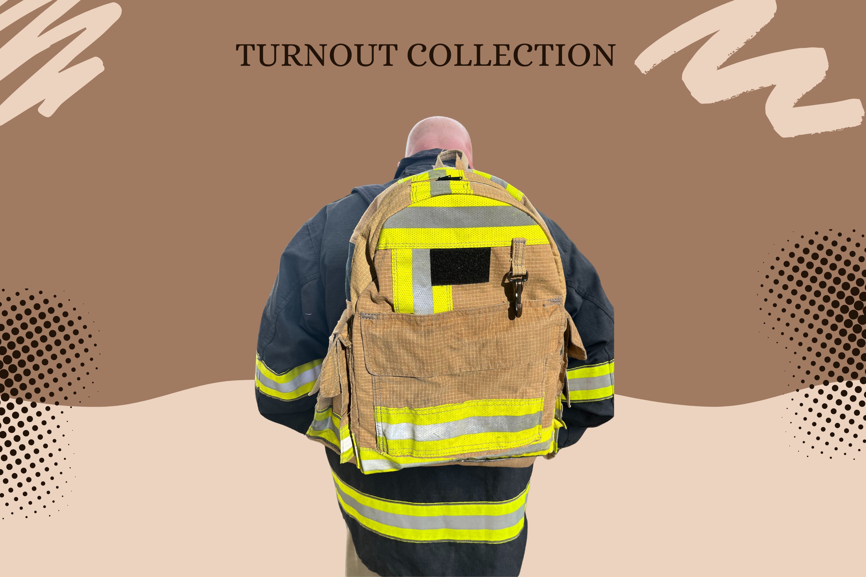 Fireman Gear Backpack With Storage Firefighter Tool Bag With ...