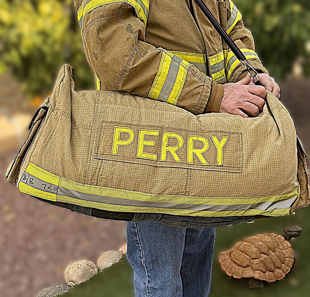 Huge Survival Turnout Duffle Bag Firefighter Gear Tote Emergency Duffle ...