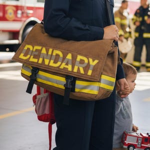 Firefighter Diaper Bag for Fireman Parent Baby Shower Personalized Gift ...