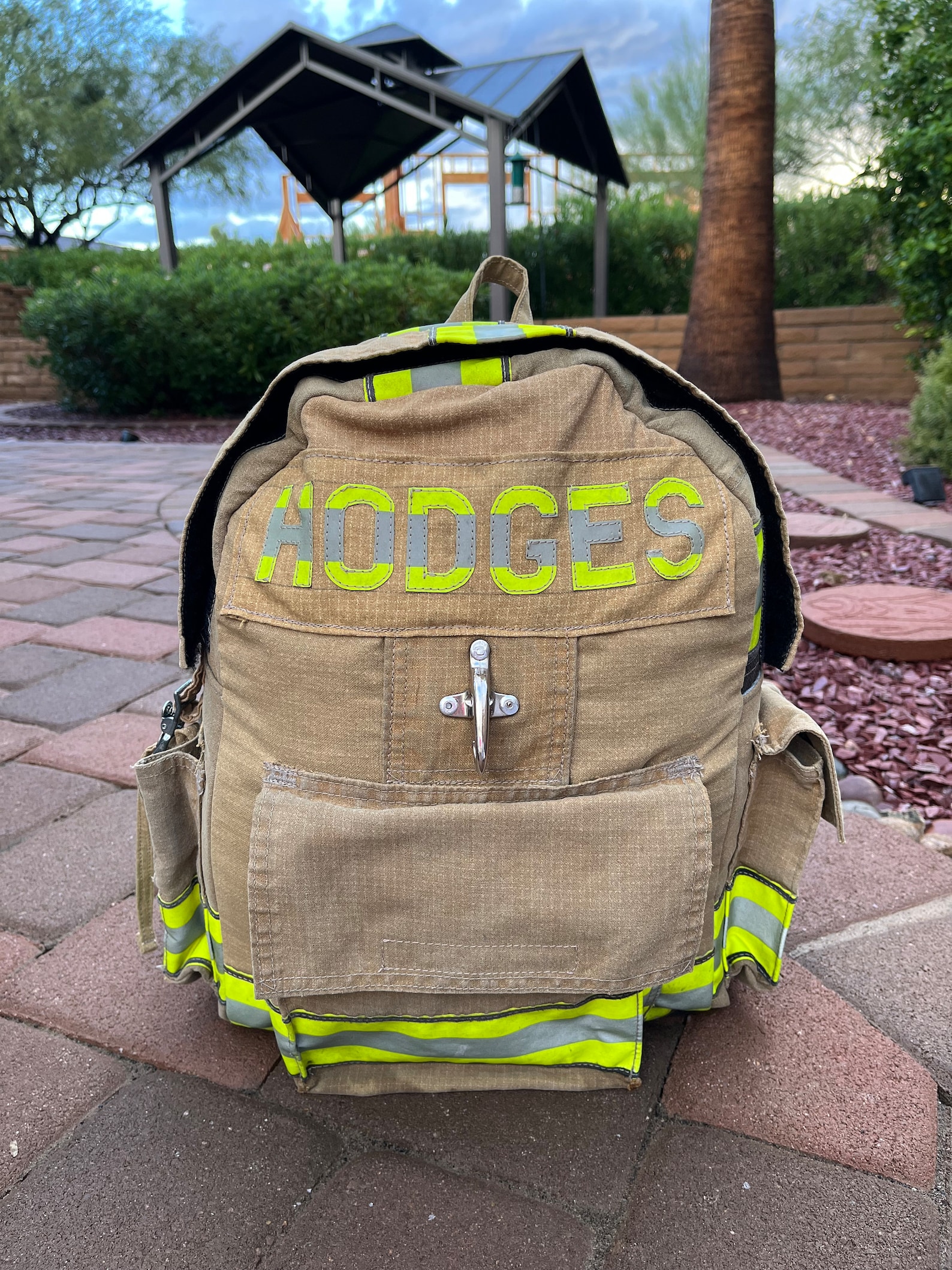 First Responder Sturdy Carryon Travel Backpack Firefighter Retirement ...