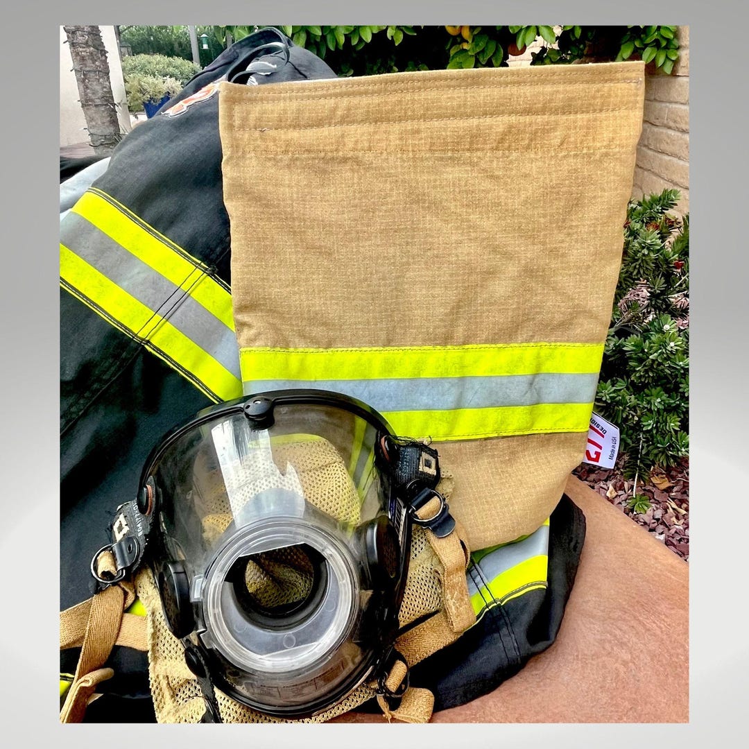 Protective SCBA Cover for Firefighter Accessory Tool Gear Mask Handbag ...