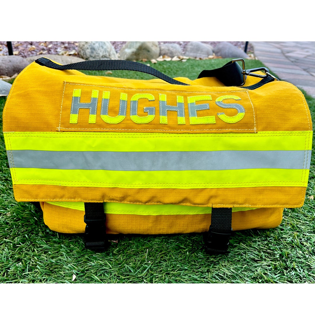 Fire Gear Baby Diaper Bag, Firefighter Accessory, Unique Diaper Bag ...