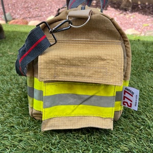 Firefighter Essential Fire Gear Duffle Bag Equipment Safety Carrier ...