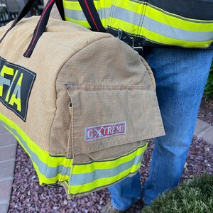 Recycled Backpack for First Responders Firefighter Custom Tool Bag ...