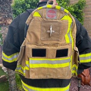 Hiking Durable Backpack Metal Key Hook Firefighter Carry All Bag Work ...