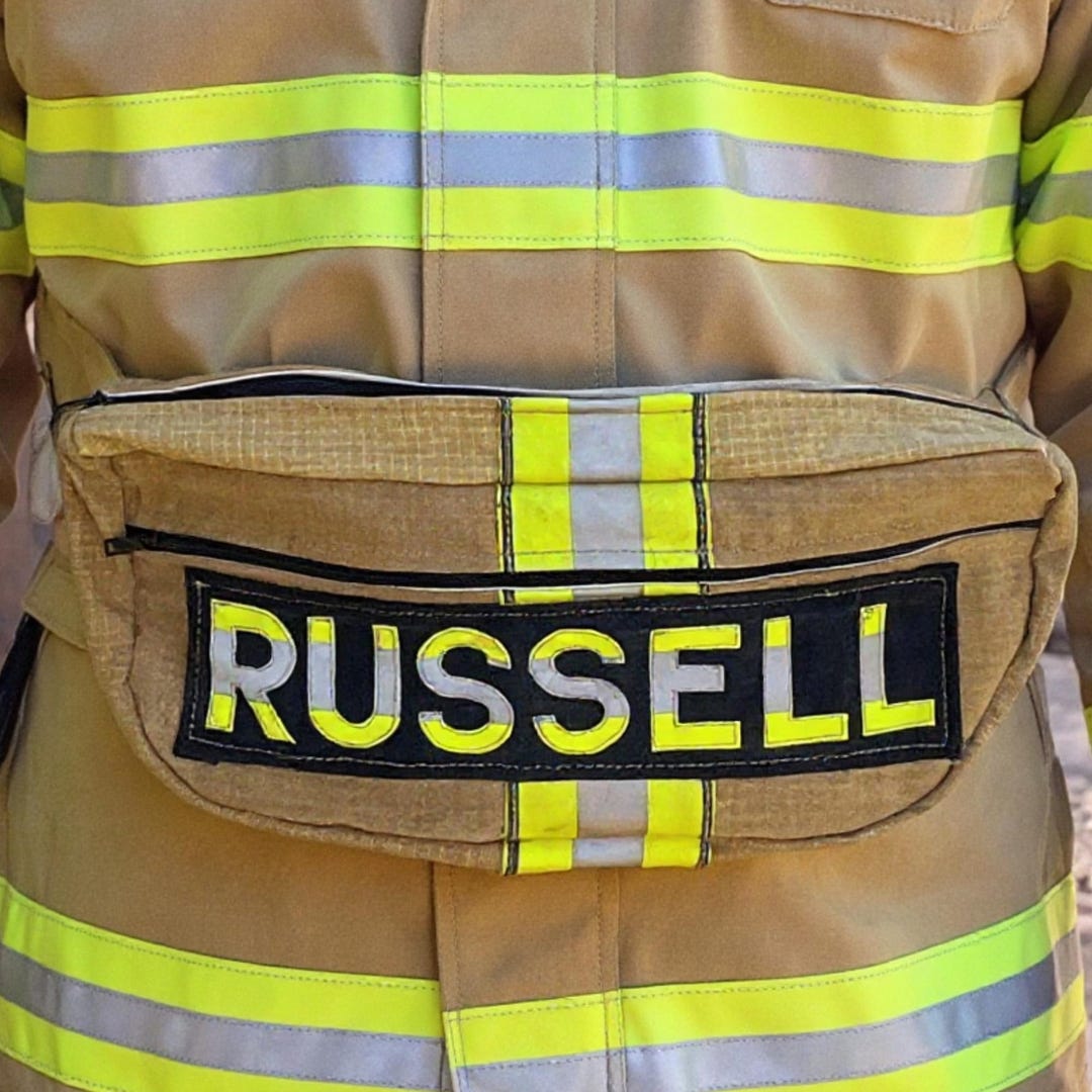 Custom Fanny Pack Emergency Waist Bag Personalized Firefighter Belt ...