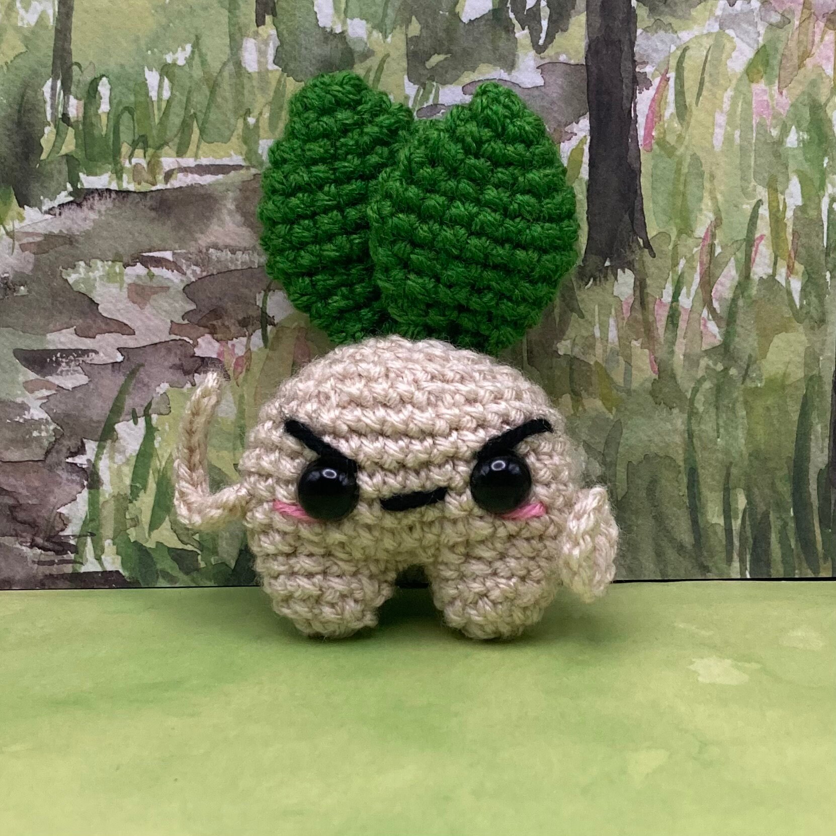 Radish Sprites, Crochet Amigurumi Magical Creature Radish Carrot Turnip ...