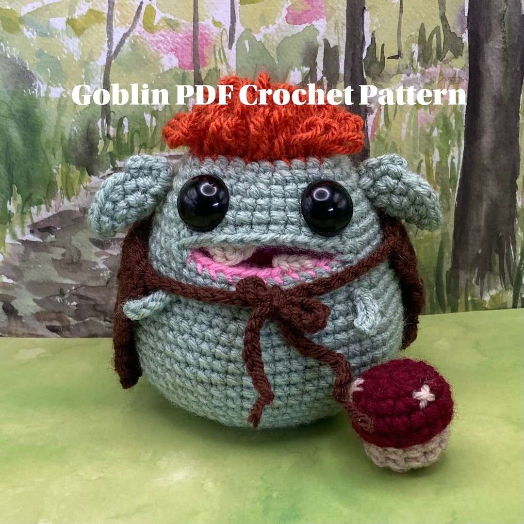 Goblin Crochet Pattern, Amigurumi, PDF - Etsy