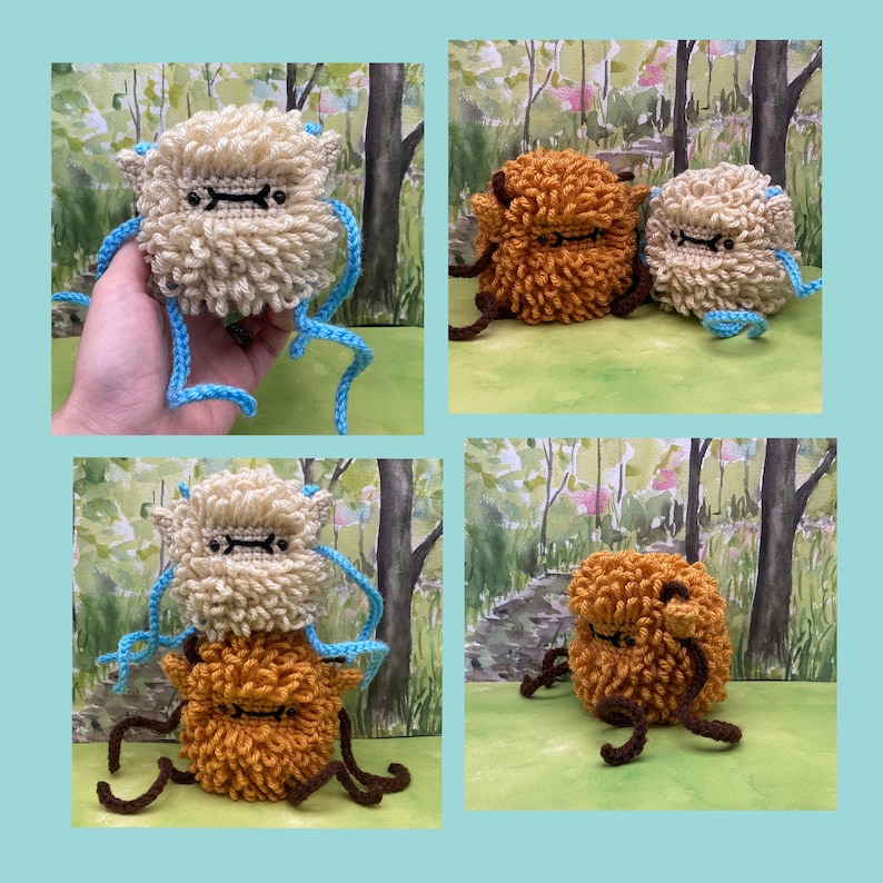 Sasquatch and Yeti Crochet Pattern, Amigurumi, PDF - Etsy