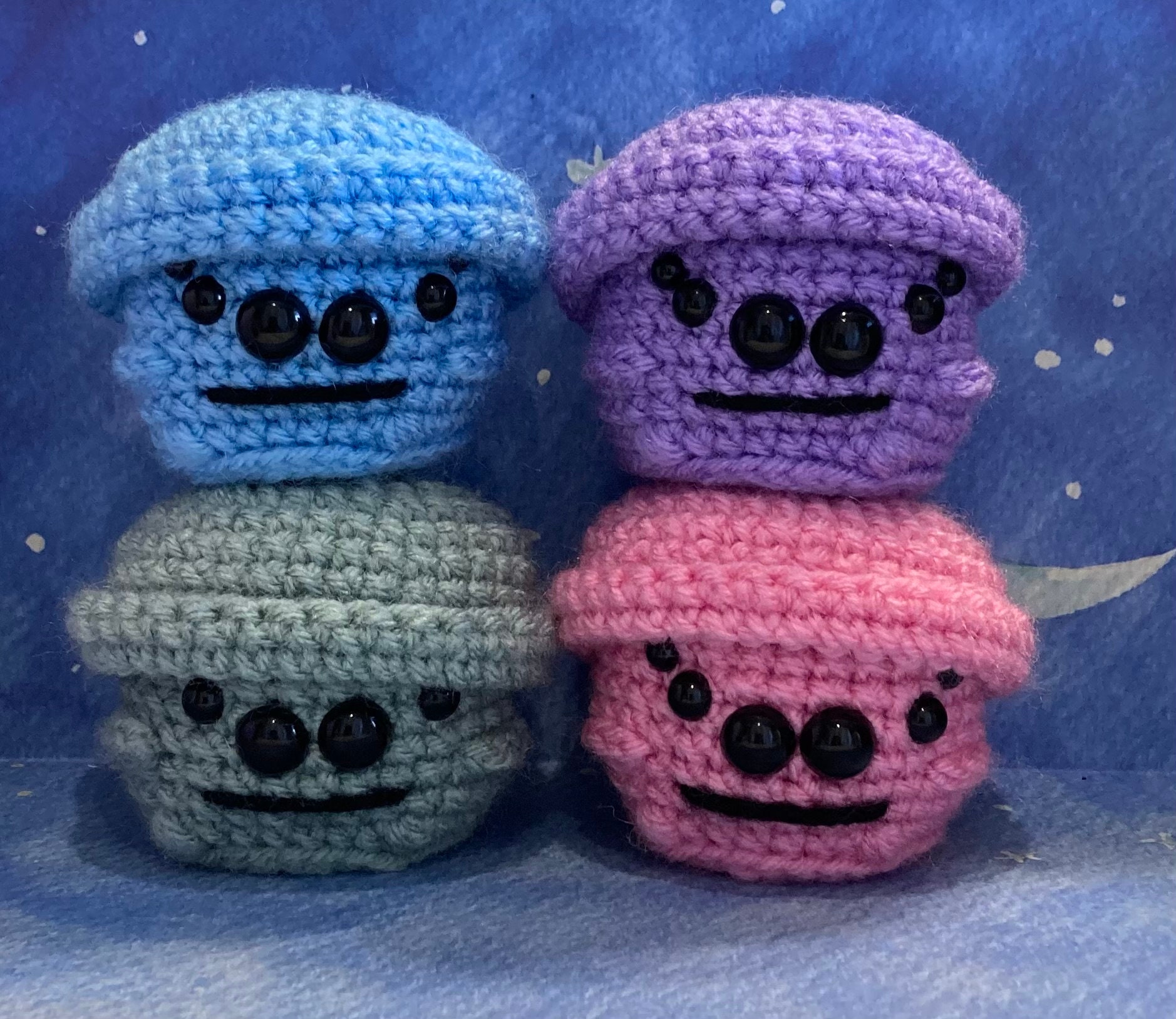 Bug Boy Cute Crochet Spider Amigurumi Stress Ball Plushie - Etsy UK
