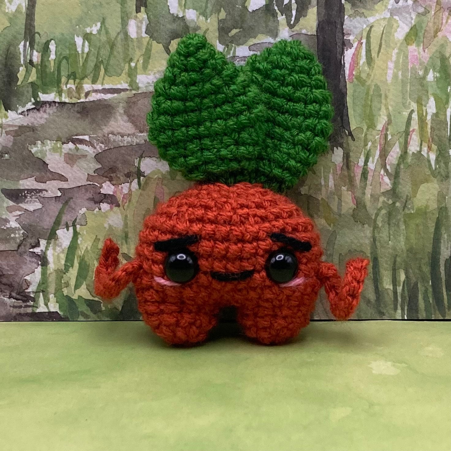 Radish Sprites, Crochet Amigurumi Magical Creature Radish Carrot Turnip ...