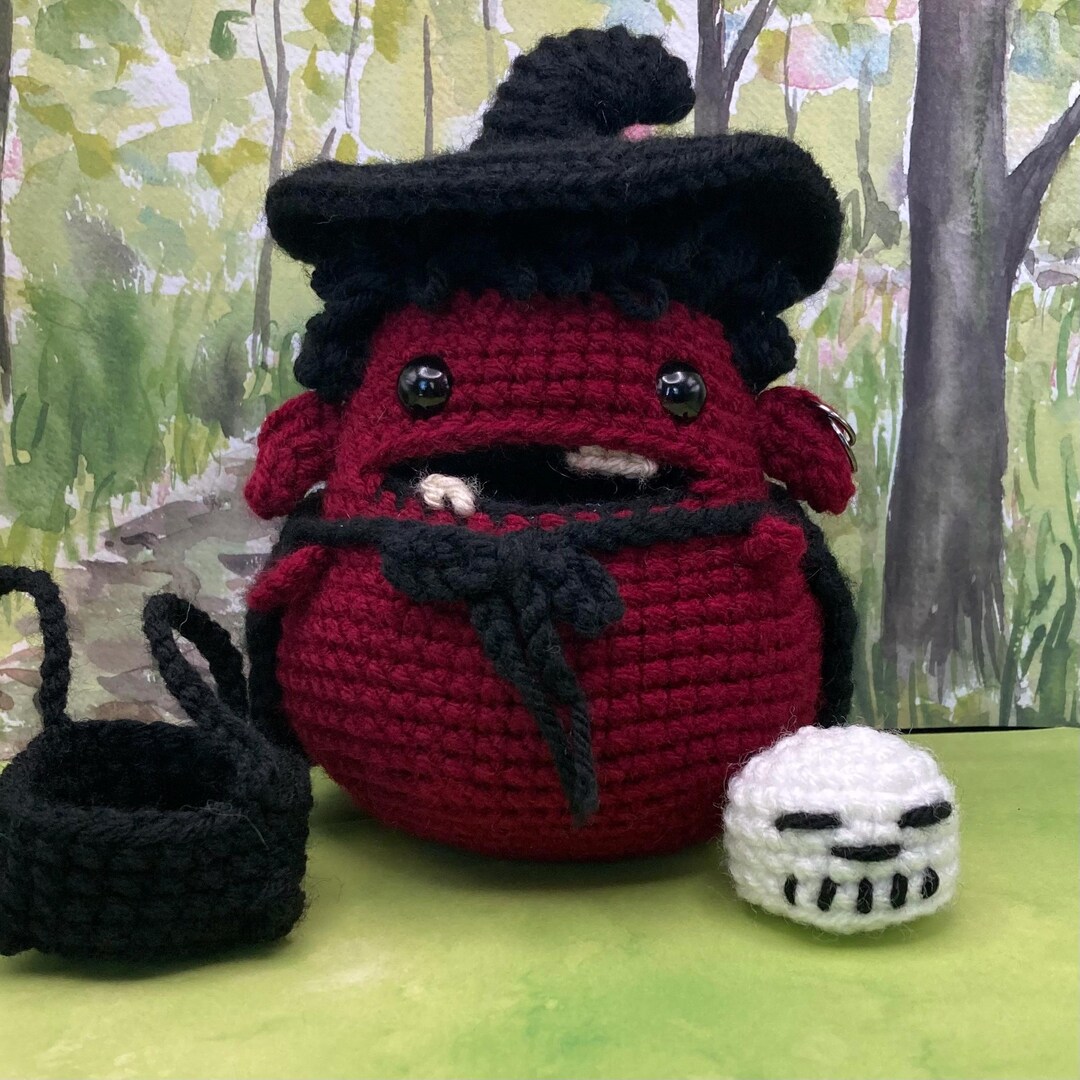 Justin the Demon Goblin, an Adorable Crochet Plush Demon Goblin With ...