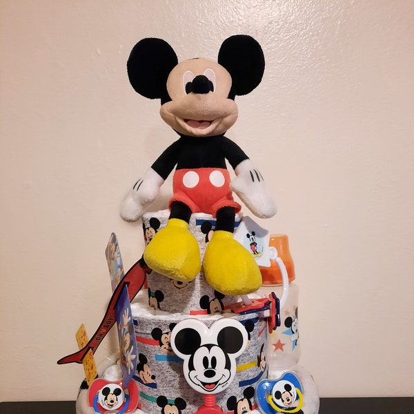 Diaper mickey mouse - Etsy Nederland