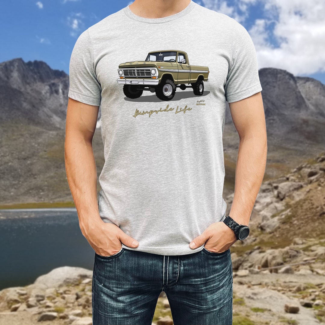Bumpside Life Truck T-shirt, 4x4 T-shirt, 4WD Tee, Short Sleeve Tee ...