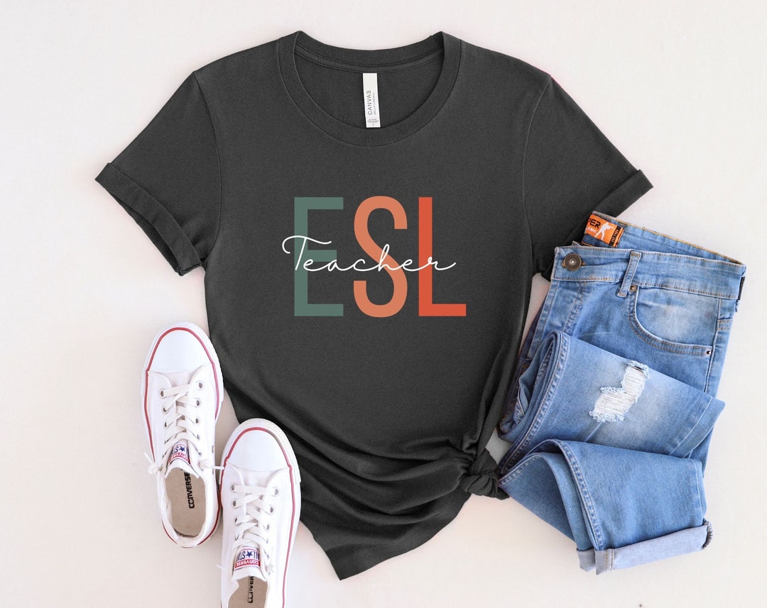 Esl Teacher Shirt, Esol Teacher Shirt, Esl Squad Shirt, Esl Teacher T ...