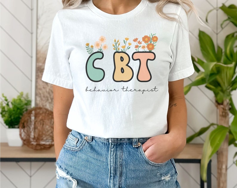 CBT Shirt Cognitive Behavioral Therapy Shirt Mental Health T-shirt Cbt ...